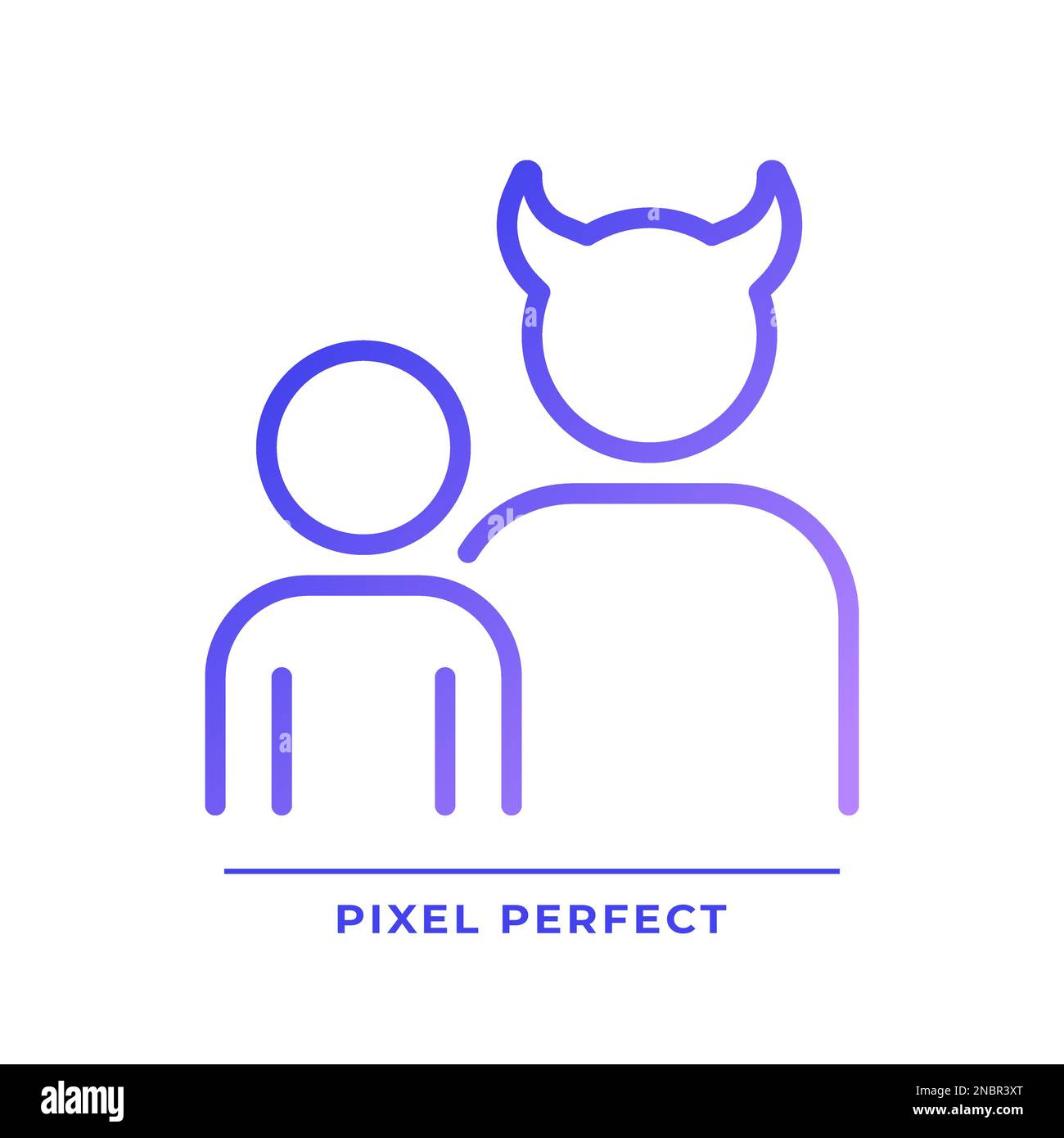 Shadow pixel perfect gradient linear vector icon Stock Vector Image ... Shadow pixel perfect gradient linear vector icon Stock Vector Image ...