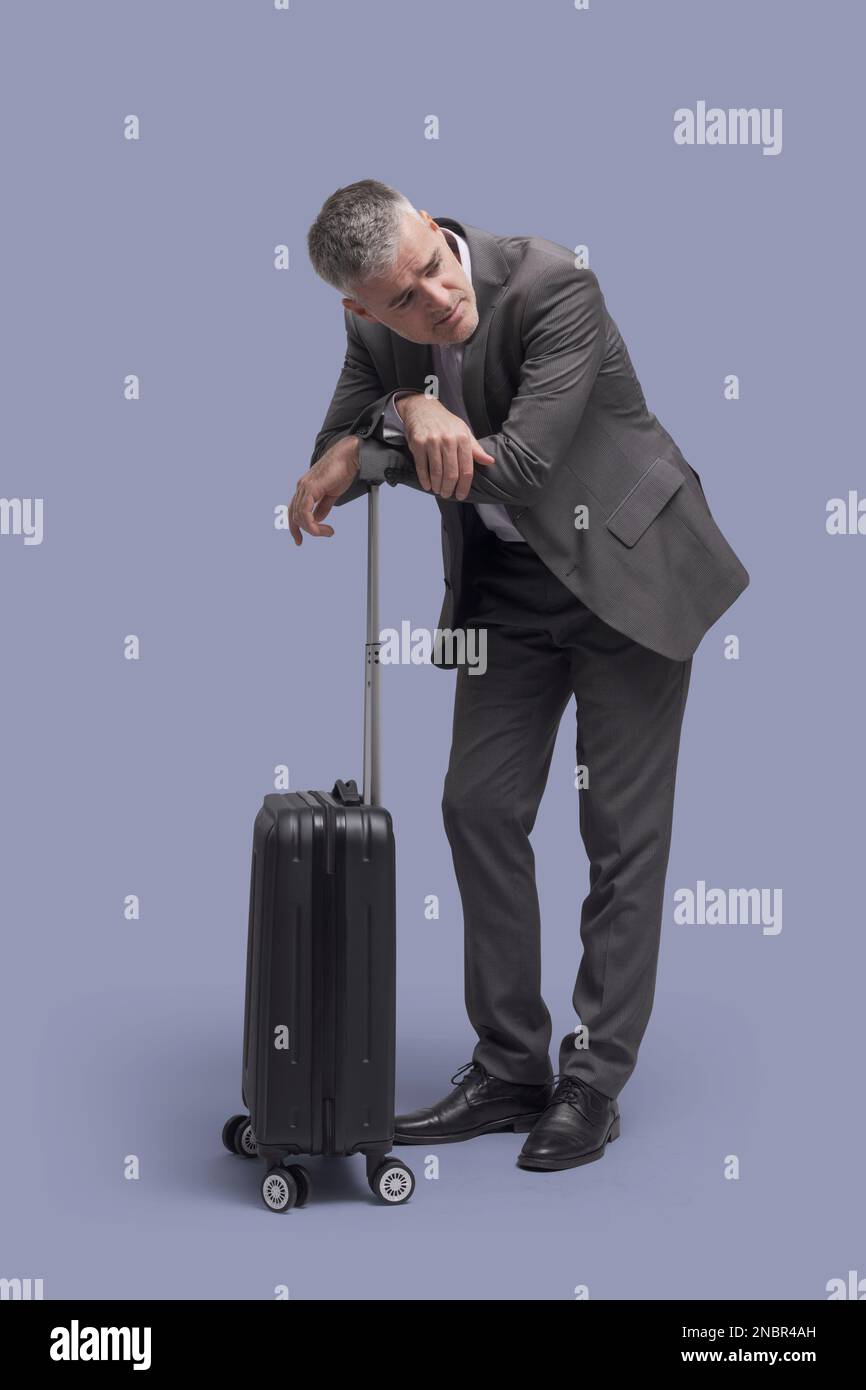 Tired of waiting hi-res stock photography and images - Alamy