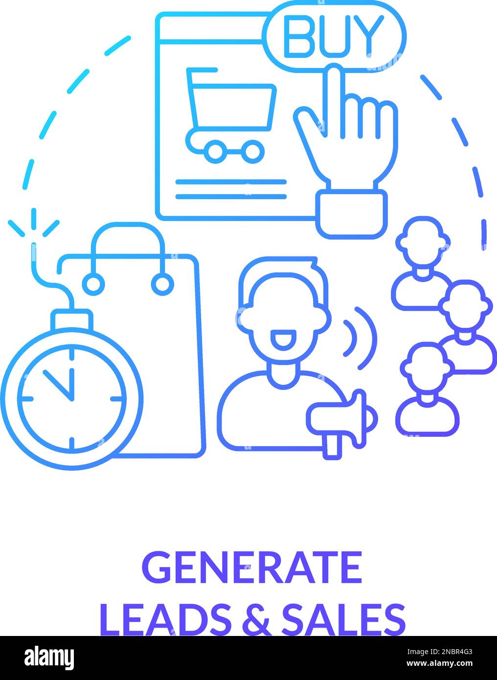 Generate network icon Stock Vector Images - Alamy