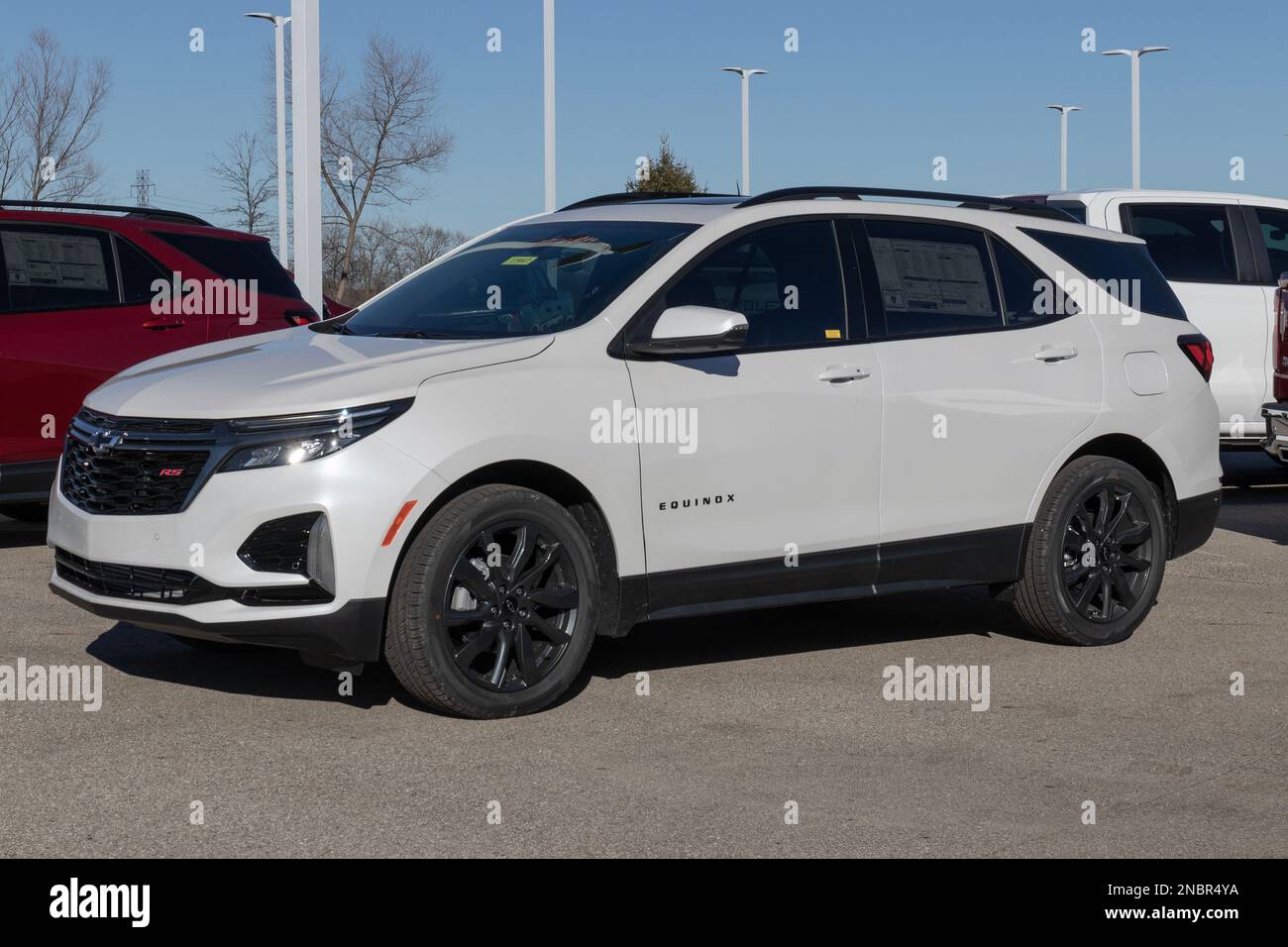 Indianapolis - Circa February 2023: Chevrolet Equinox display at a ...