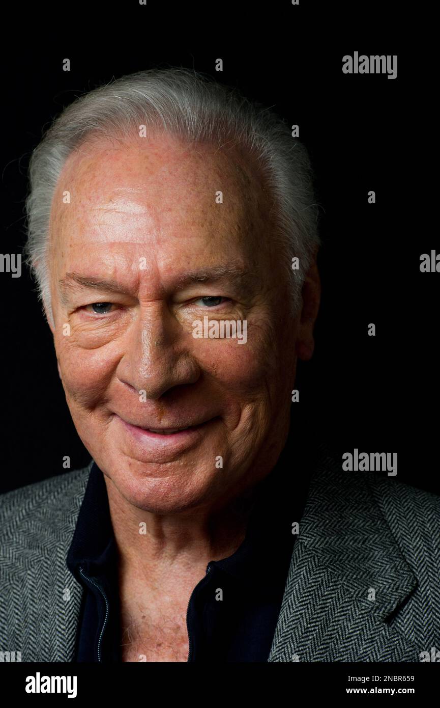 Christopher Plummer poses for a portrait in New York, Tuesday, May 24 ...