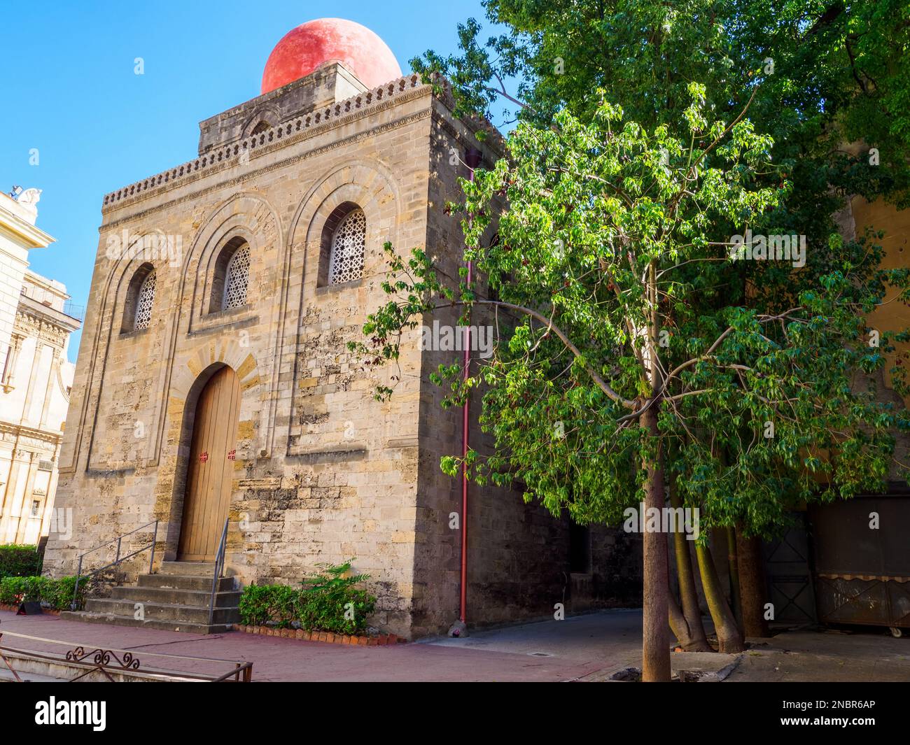 The Arab-Norman architecture style church of San Cataldo - Palermo ...