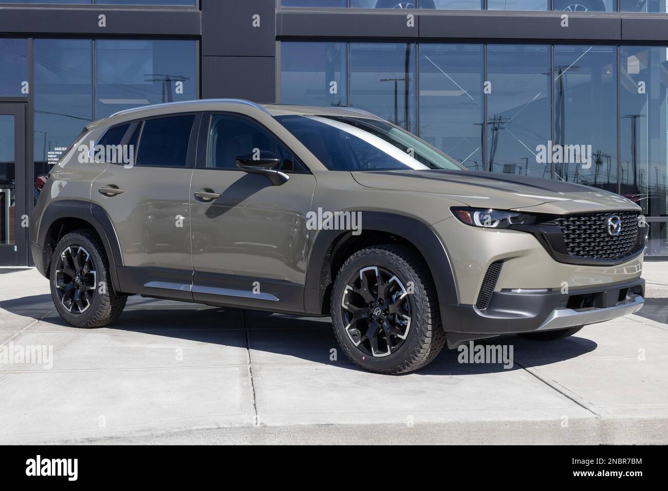 Cincinnati - Circa February 2023: Mazda CX-50 display at a dealership ...