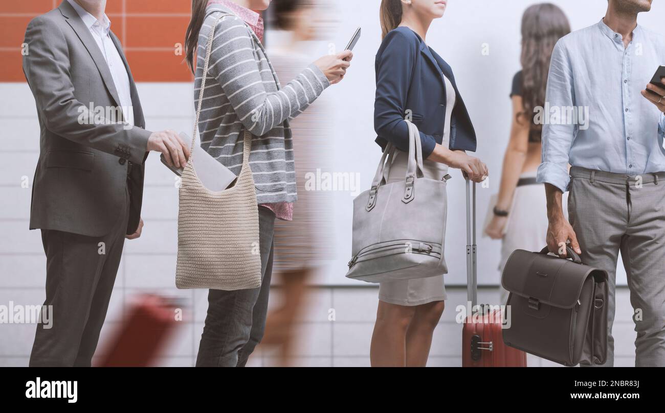 Robber stealing a wallet in the city street, the victim is distracted ...