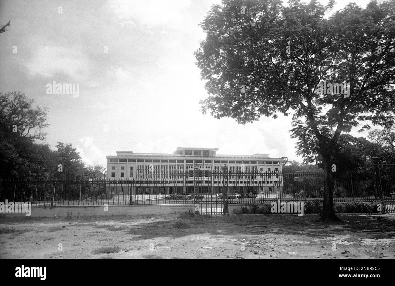 Former Independence Palace in Saigon, Vietnam in an undated photo. (AP ...