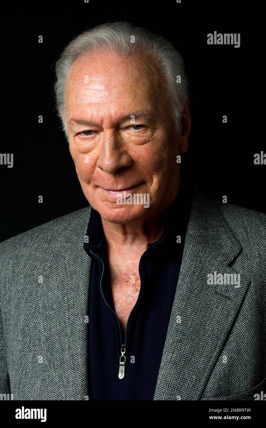 Christopher Plummer poses for a portrait in New York, Tuesday, May 24 ...