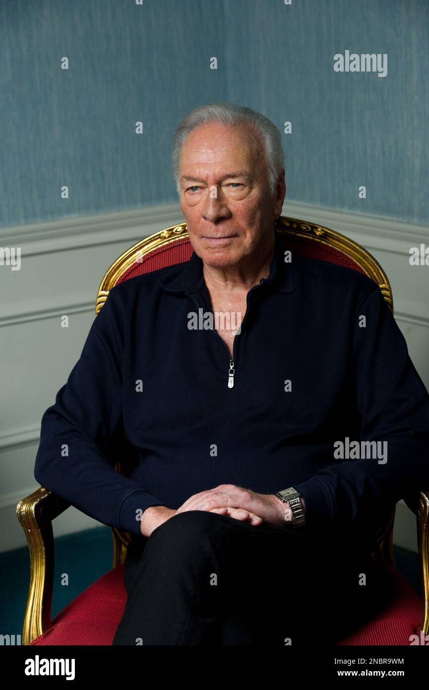 Christopher Plummer poses for a portrait in New York, Tuesday, May 24 ...