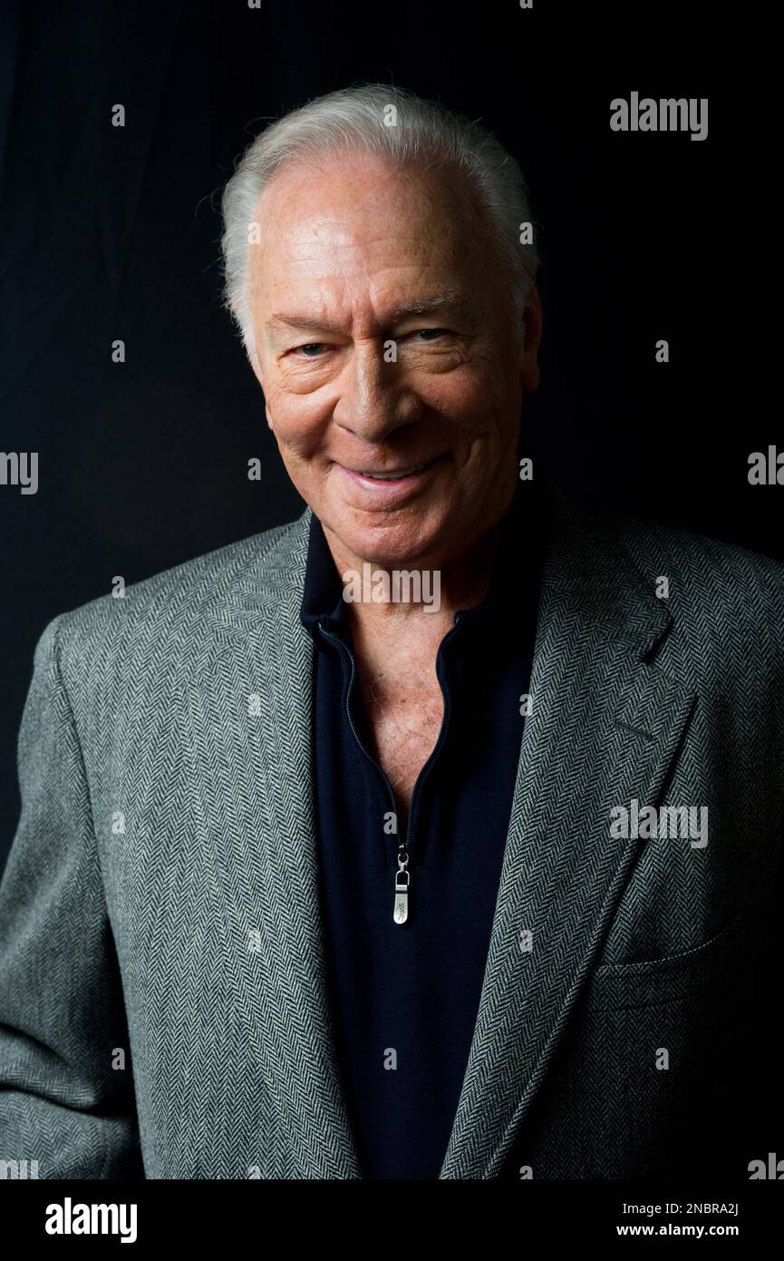 Christopher Plummer poses for a portrait in New York, Tuesday, May 24 ...