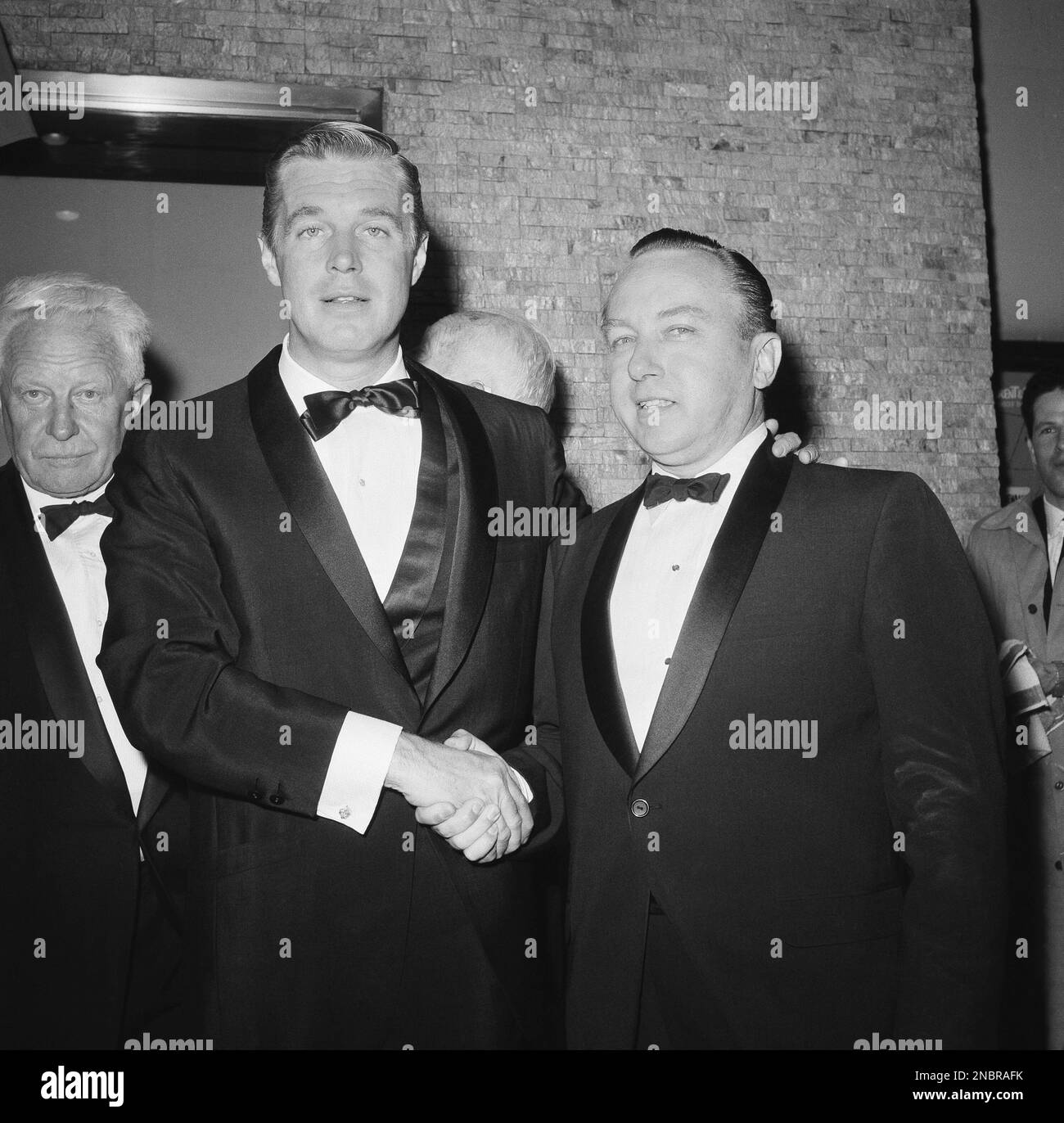 Jack D. Hunter, right, author of the novel on which the movie, “The ...