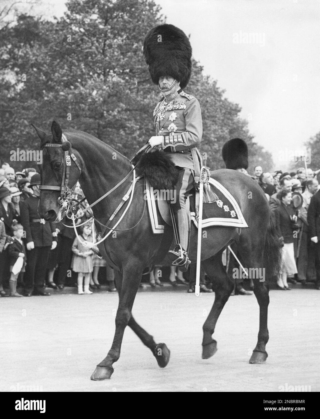 King George V of Great Britain attended in person the ceremony of ...