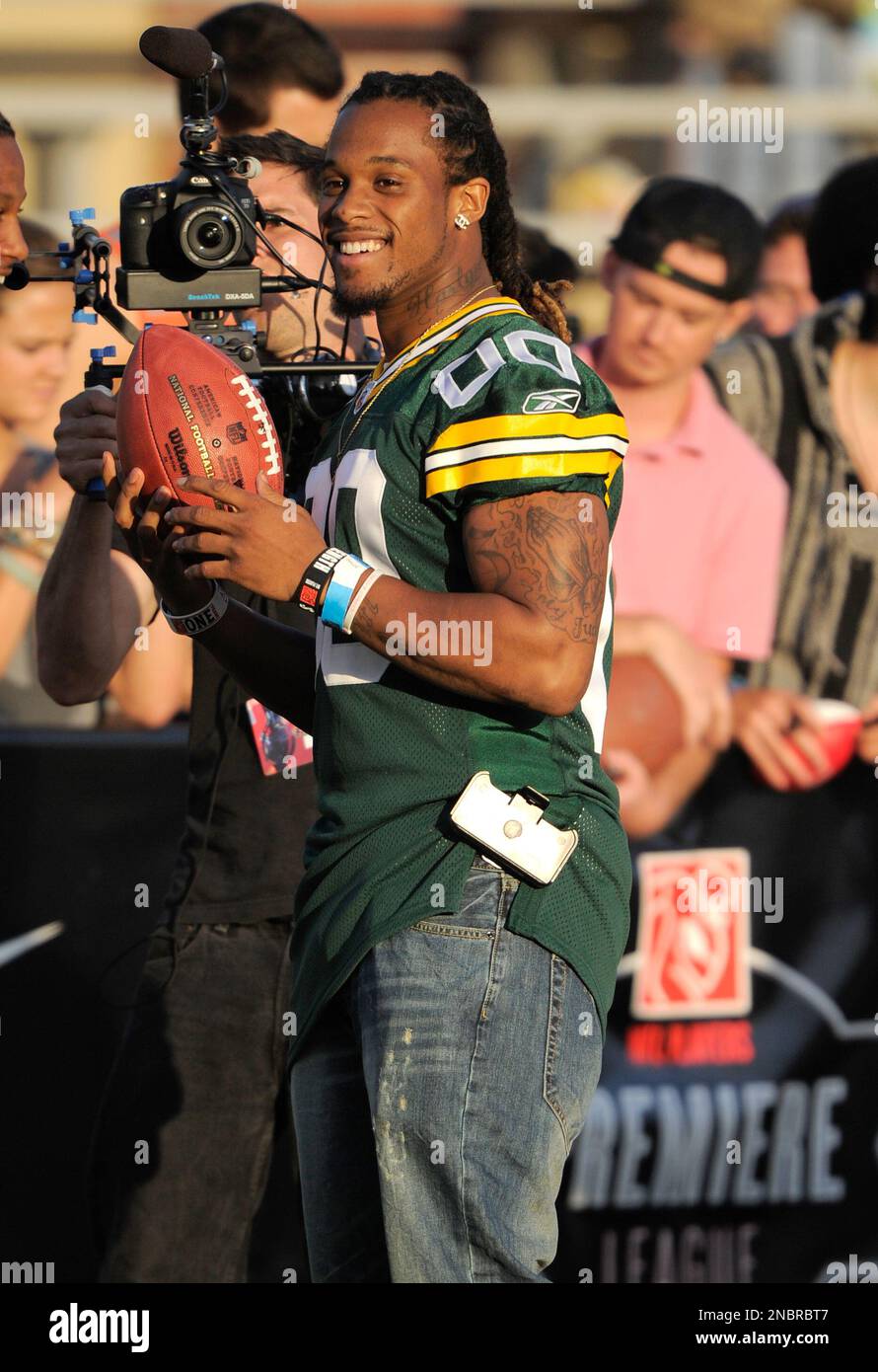 Green Bay Packers running back Alex Green during the NFL Players ...