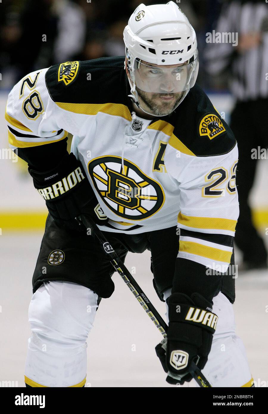 Boston Bruins left wing Mark Recchi (28) during the third period in ...