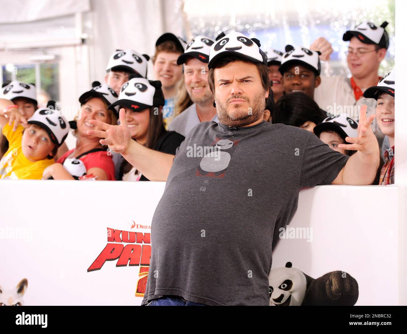 Actor Jack Black attends the New York premiere of 'Kung Fu Panda 2' at ...