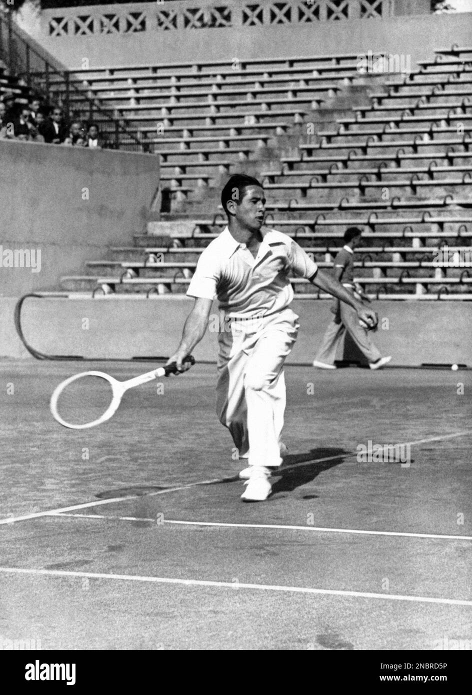 Bobby Riggs, the 21-year-old American Amateur, romped through his first ...