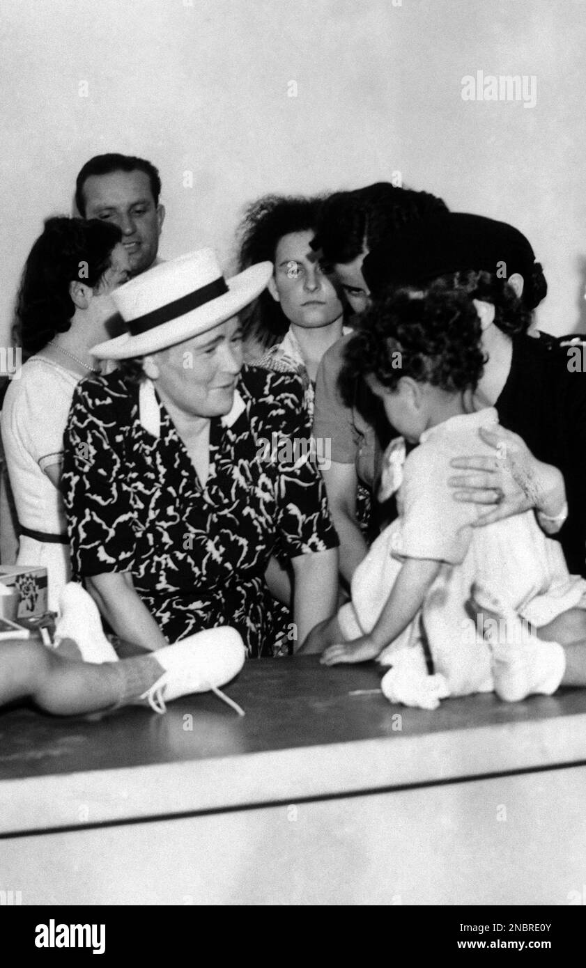 Donna Rachele Mussolini, the Duce’s wife, who is rarely seen in ...