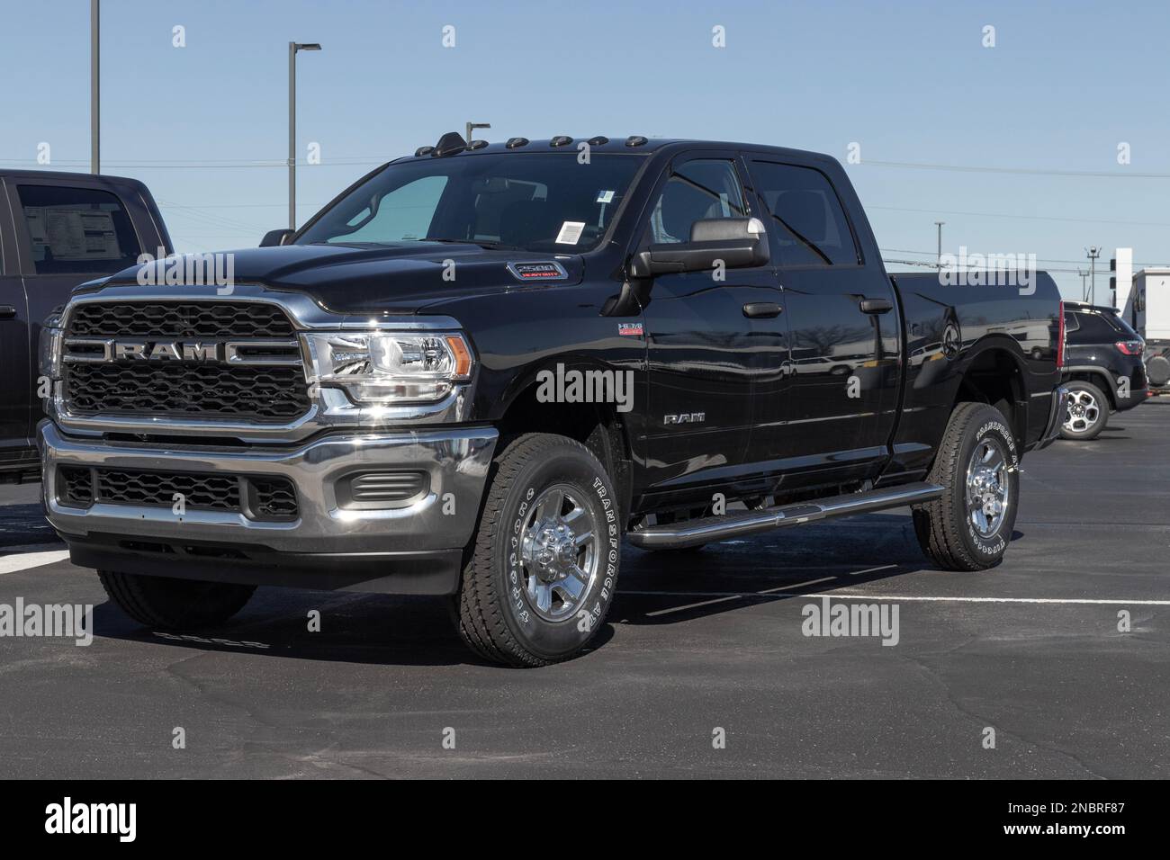 Marion - Circa February 2023: Ram 2500 display at a Stellantis ...