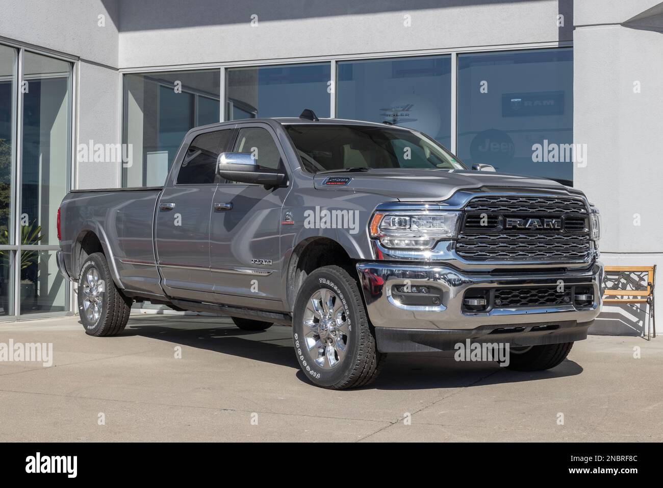 Cincinnati - Circa February 2023: Ram 2500 display at a Stellantis ...