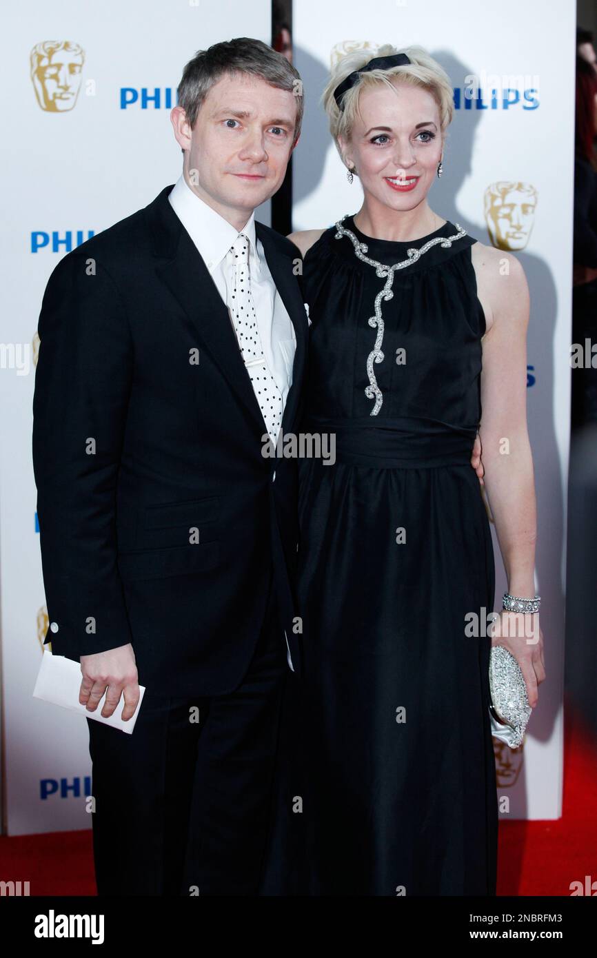 British actor Martin Freeman arrives at The British Academy Television ...