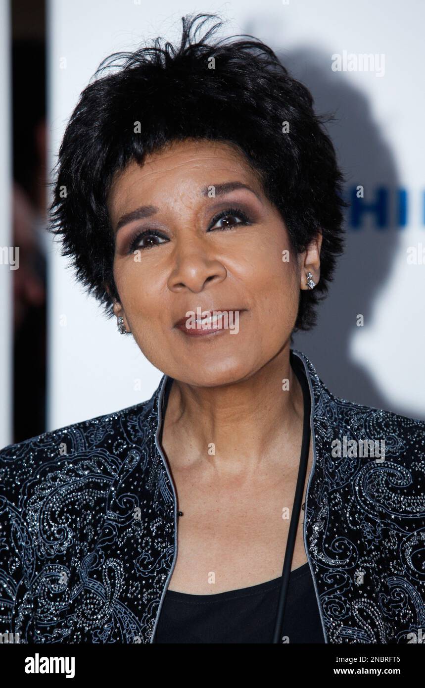 British journalist Moira Stuart arrives at The British Academy ...