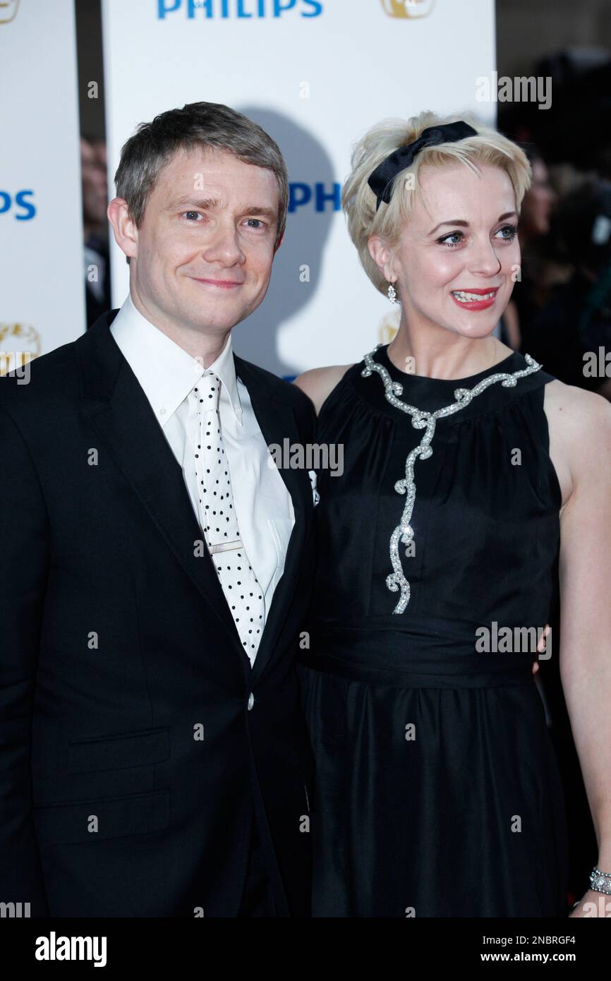 British actor Martin Freeman arrives at The British Academy Television ...