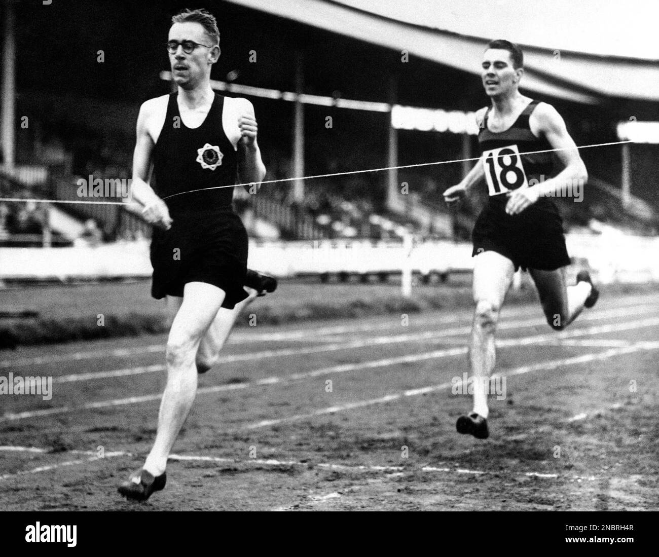 Britain's Sydney Wooderson, holder of the world’s mile record, gained ...