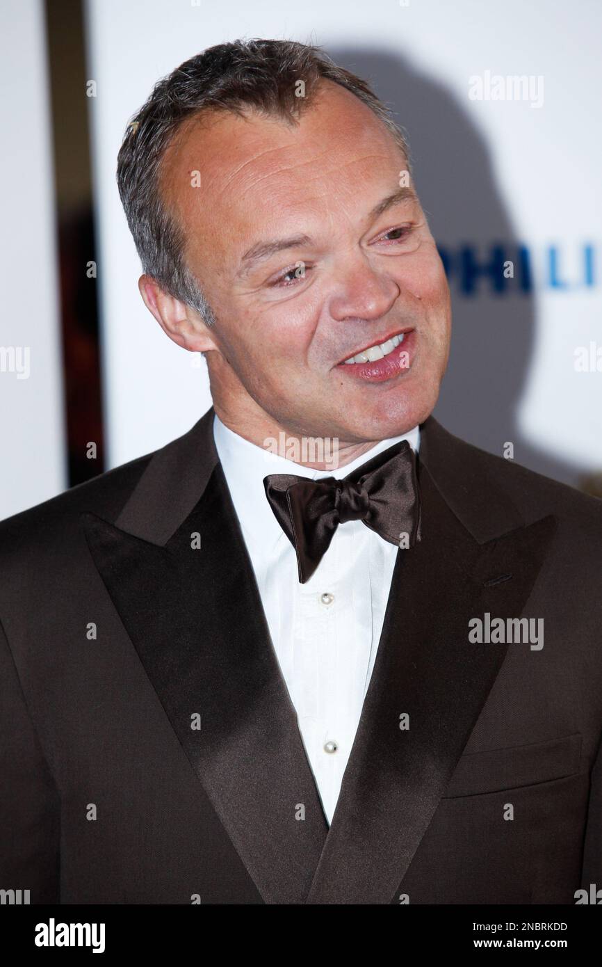 British television presenter Graham Norton arrives at The British ...