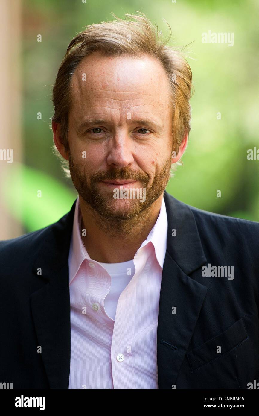 John Benjamin Hickey poses for a portrait in the Greenwich Village ...