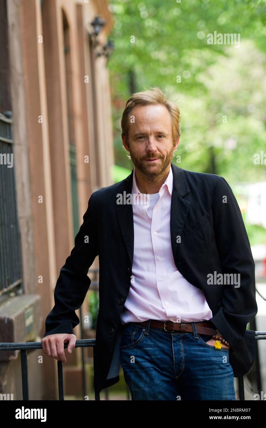 John Benjamin Hickey poses for a portrait in the Greenwich Village ...