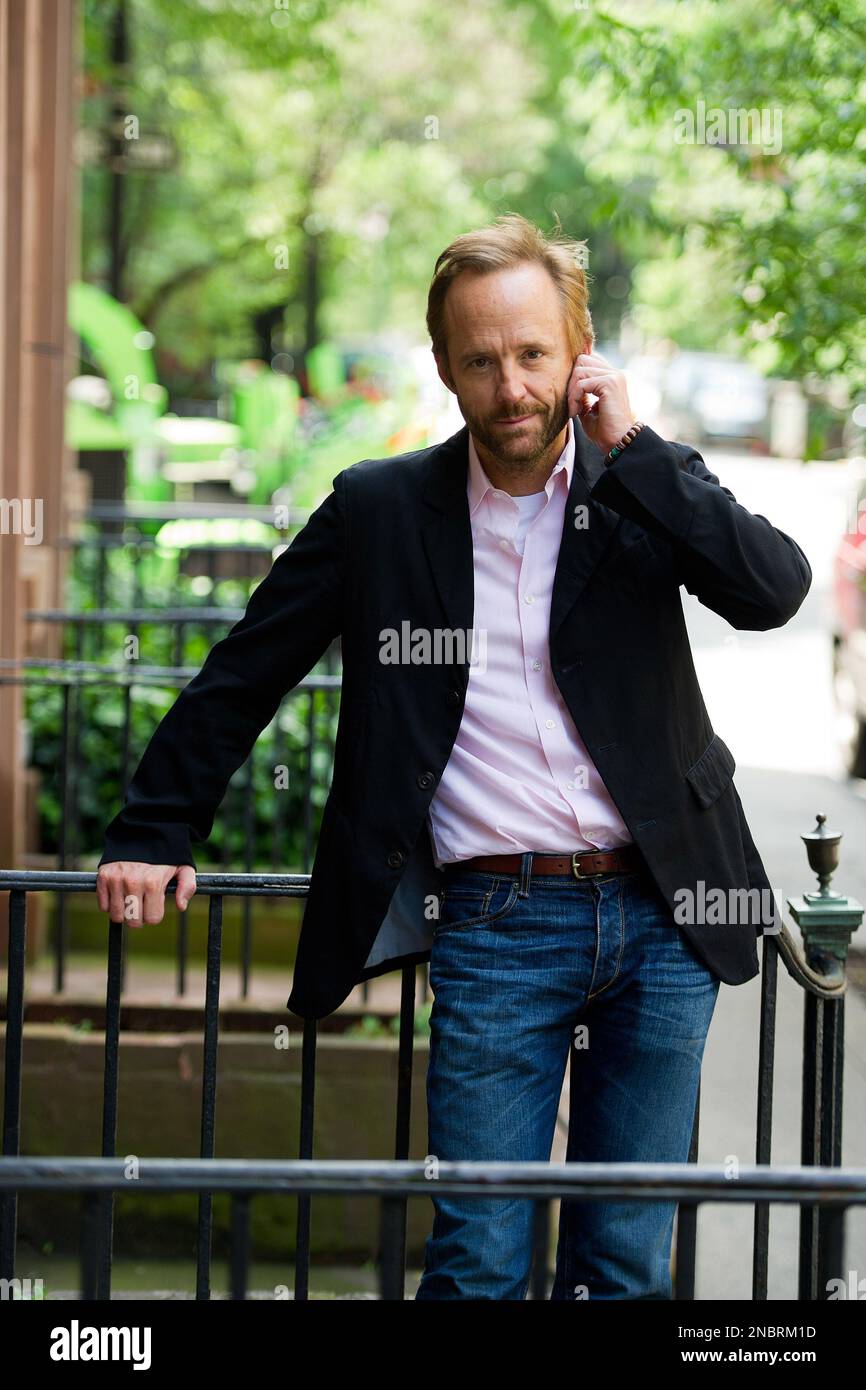 John Benjamin Hickey poses for a portrait in the Greenwich Village ...