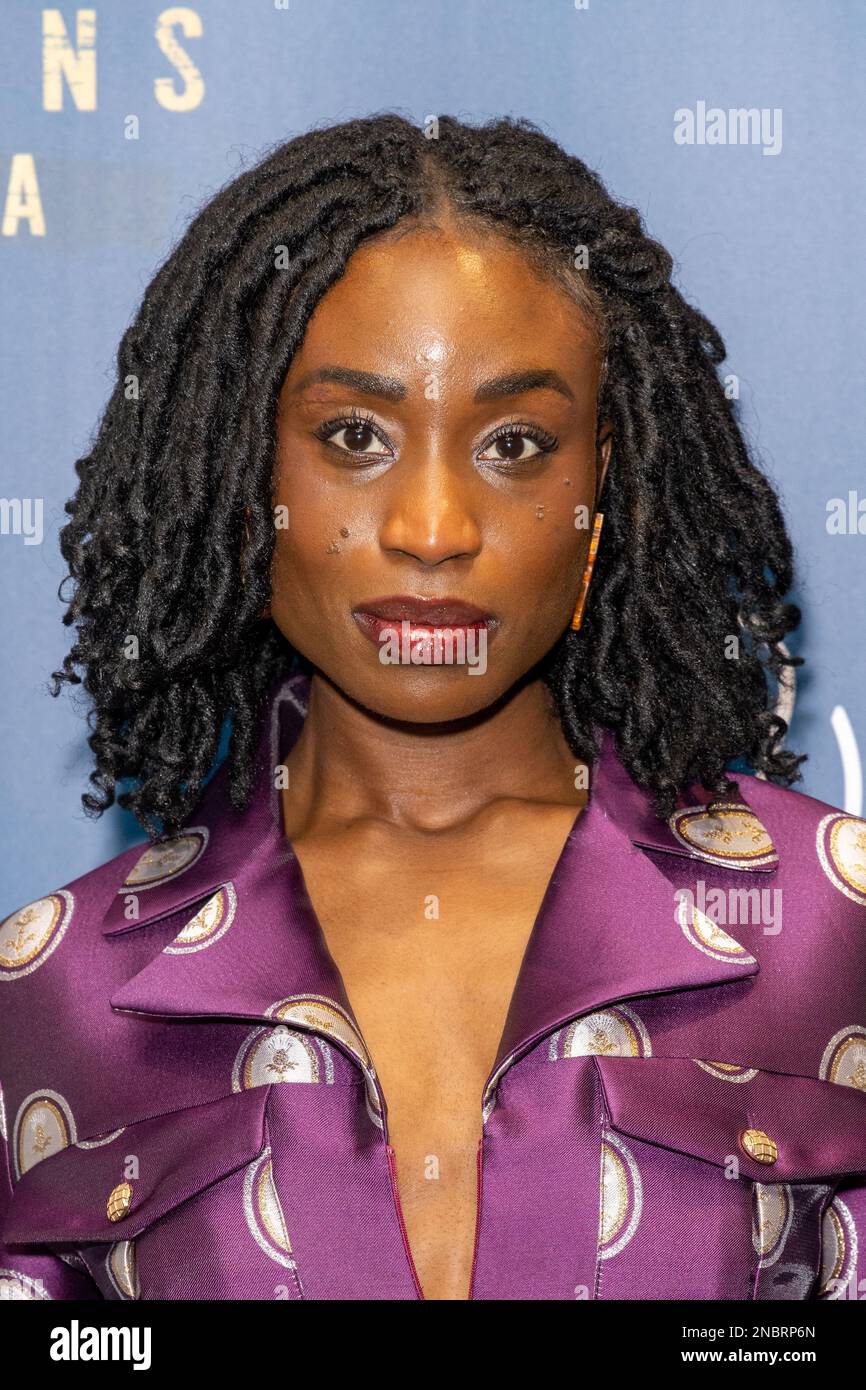 London, UK. 13th Feb, 2023. Adesuwa Oni arrives at the Netflix UK ...