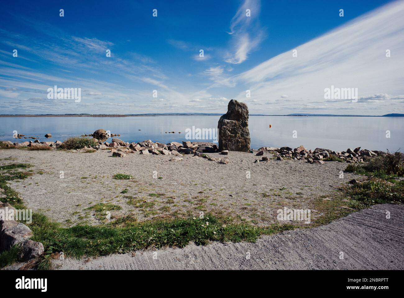 A scenic shot Salthill Beach in Galway, Ireland Stock Photo - Alamy