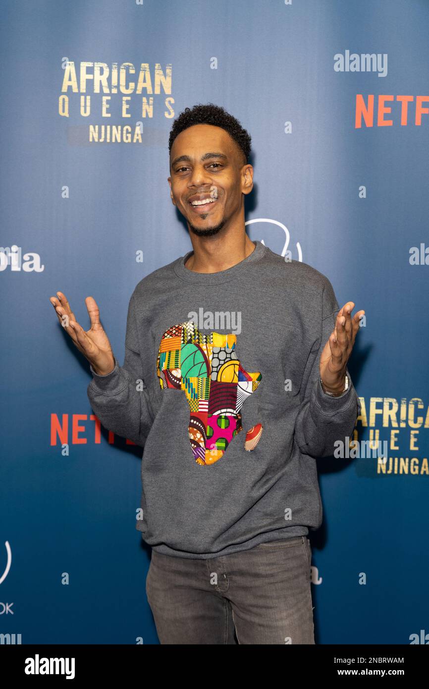 London, UK. 13th Feb, 2023. Kayne Kawasaki arrives at the Netflix UK ...