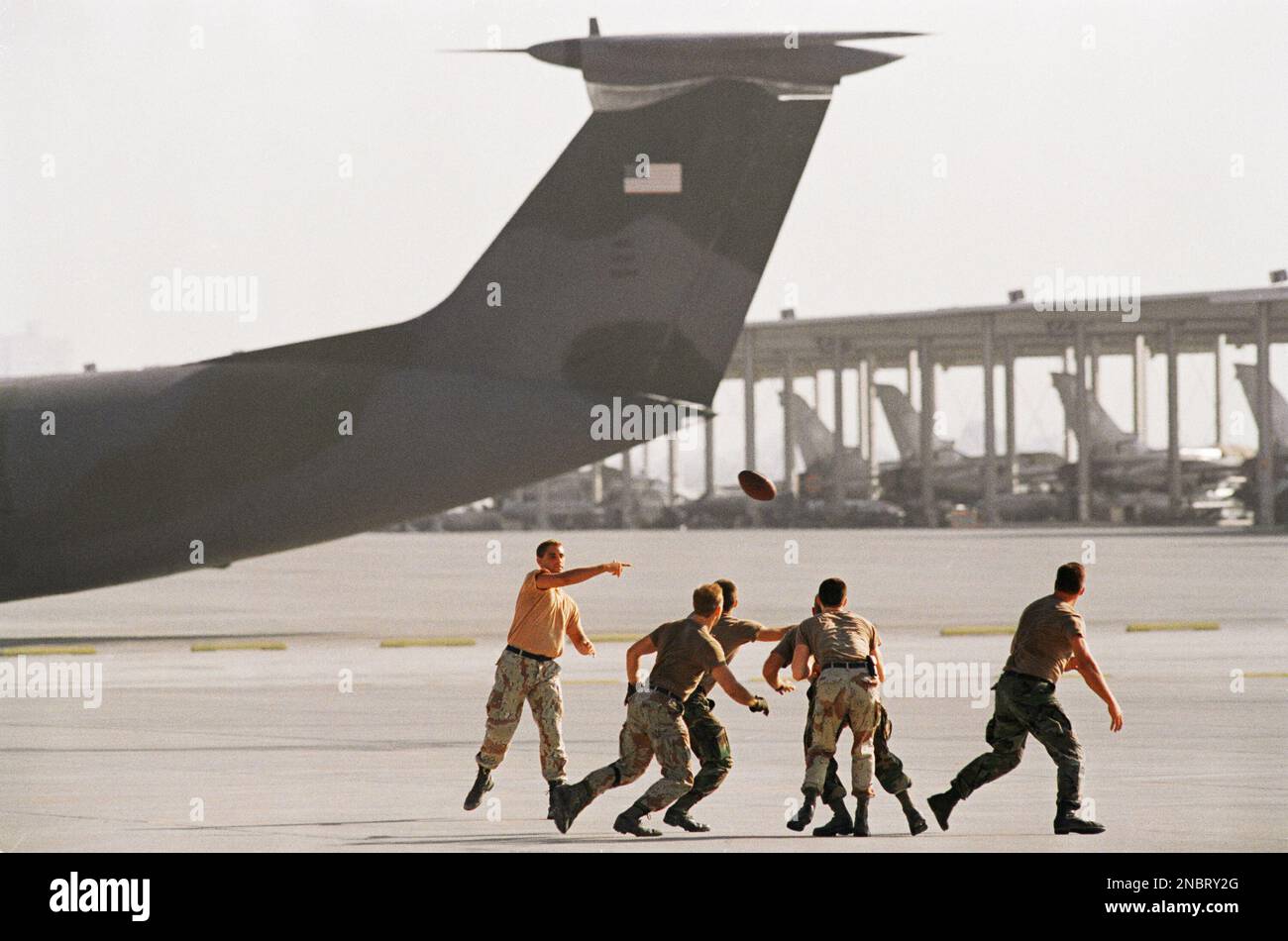 Airmen from the U.S. Air Force 438th Aircraft Generation Squadron, from ...