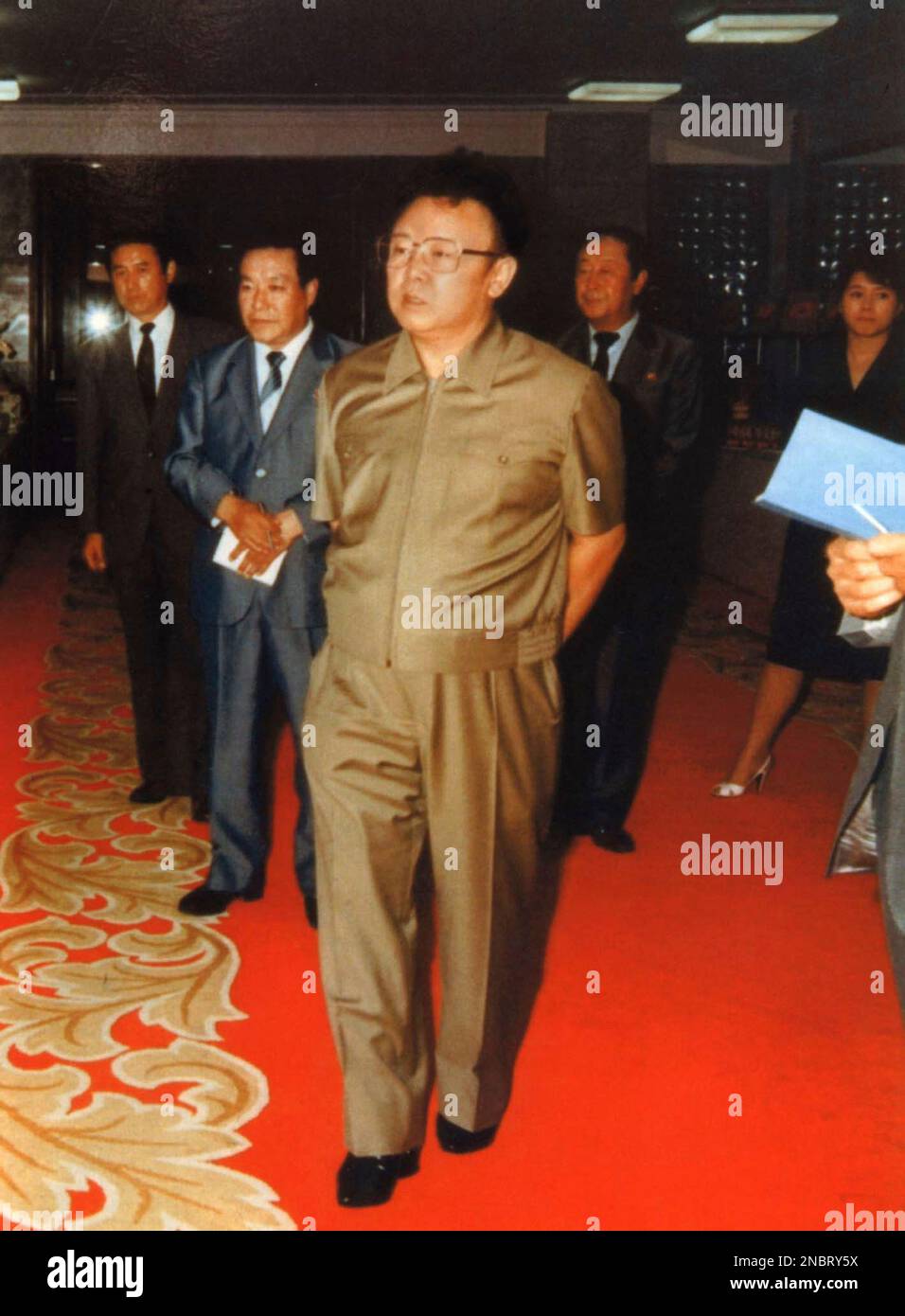 In this May 1985 photo from North Korea's official Korean Central News ...