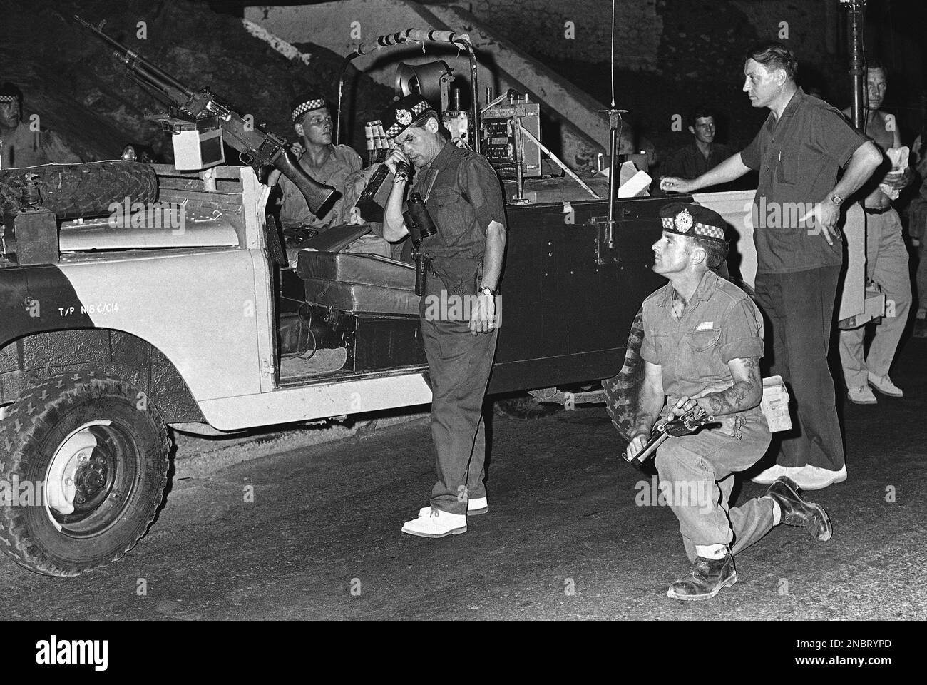 Colonel Colin Campbell Mitchell, Commanding Officer of the Argyll and ...