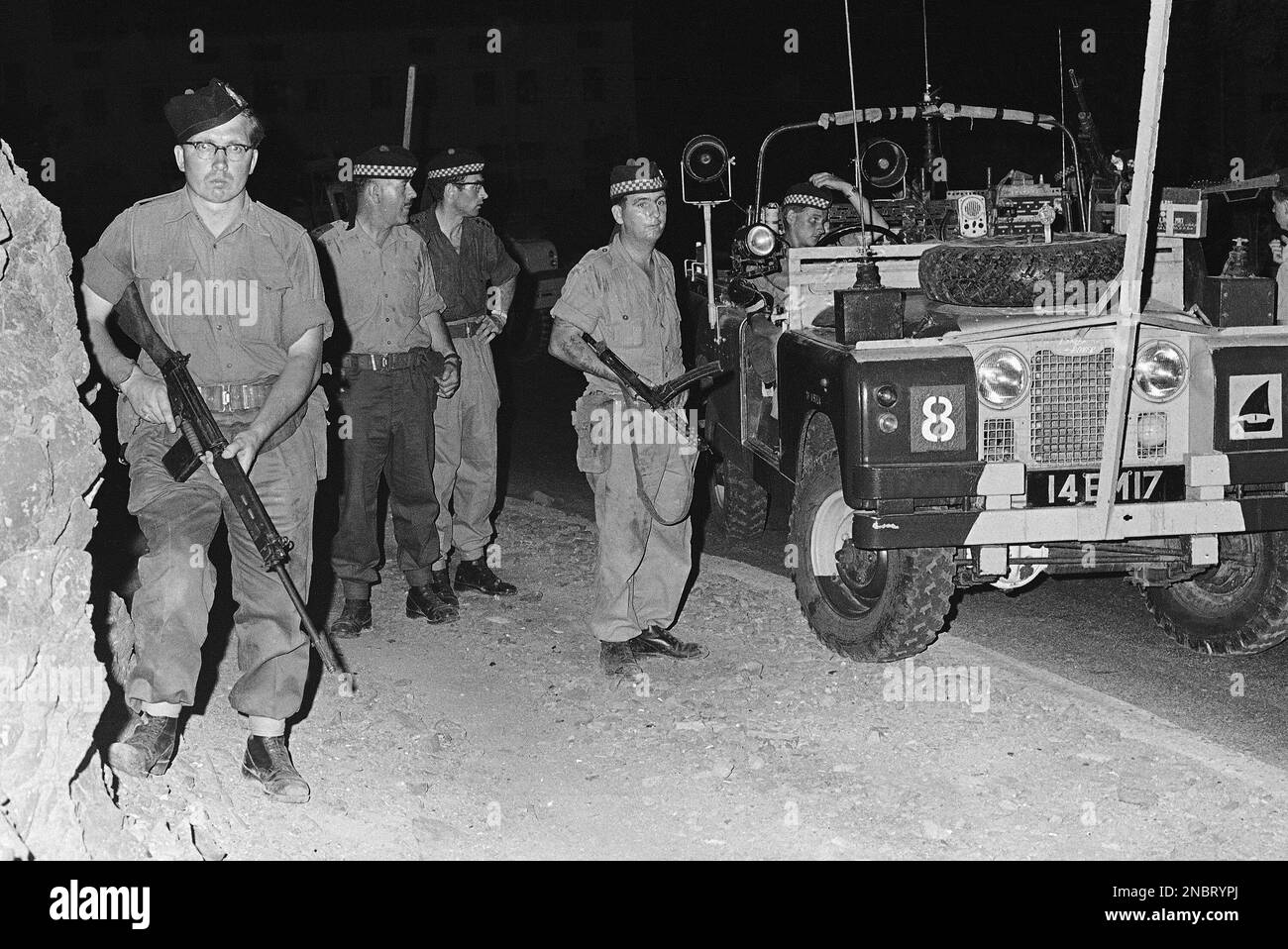 Colonel Colin Campbell Mitchell, Commanding Officer of the Argyll and ...