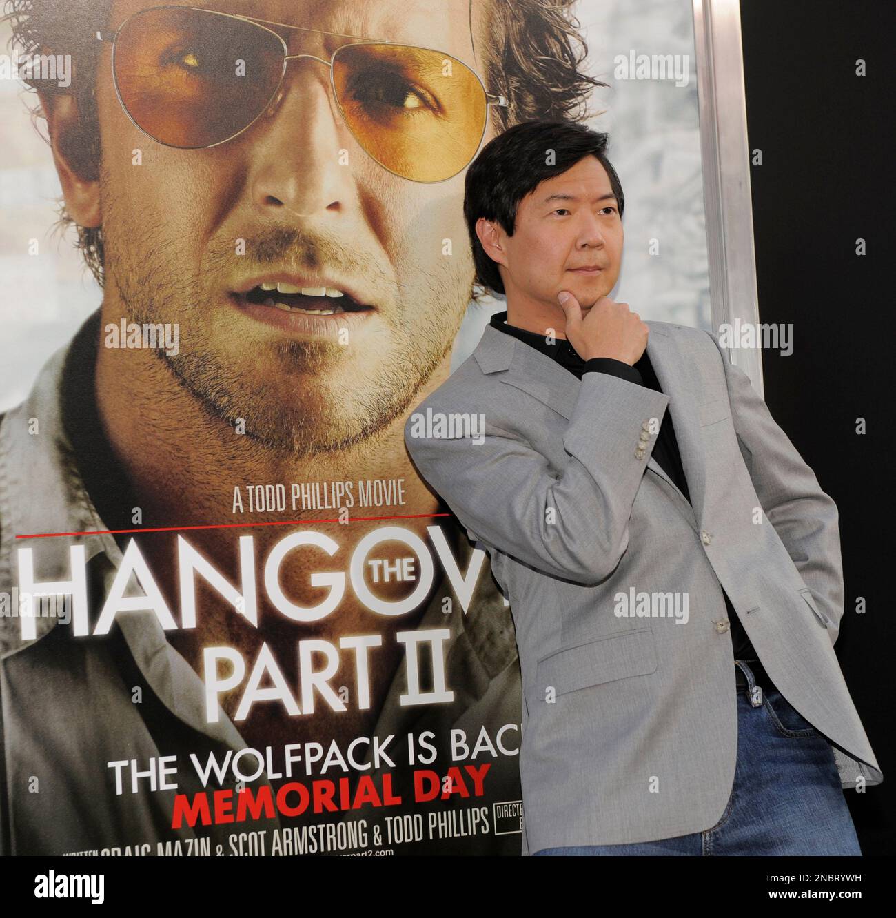 Ken Jeong, a cast member in "The Hangover Part II," poses at the ...