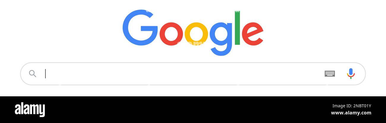 Google search window mockup. Vector illustration EPS10 Stock Vector ...