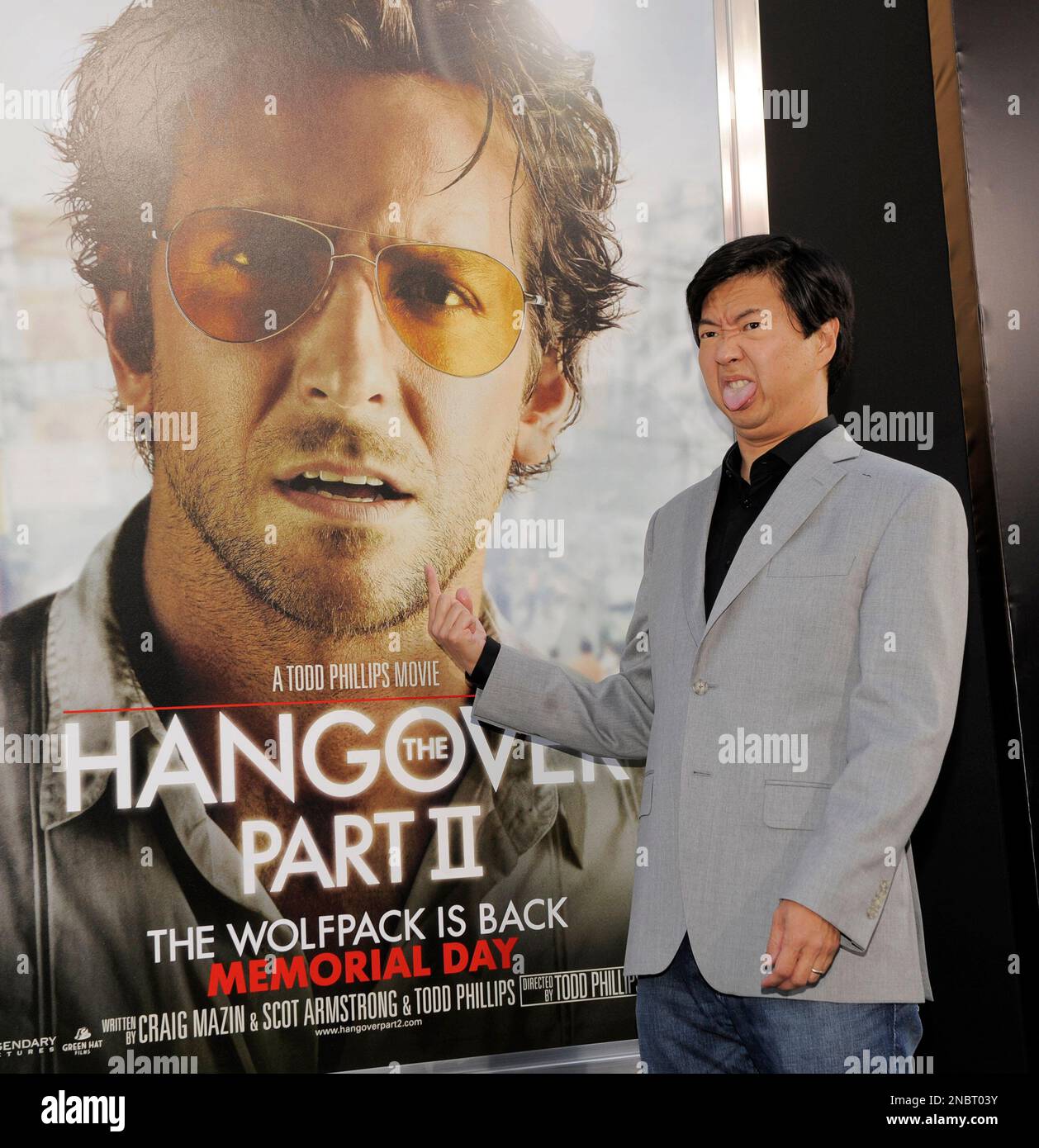 Ken Jeong, a cast member in "The Hangover Part II," poses at the ...