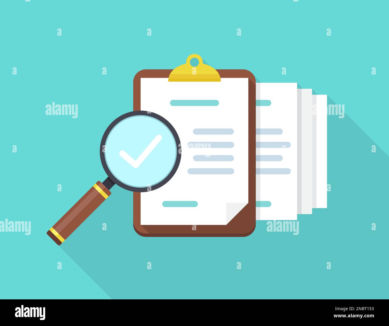Audit check Stock Vector Images - Alamy