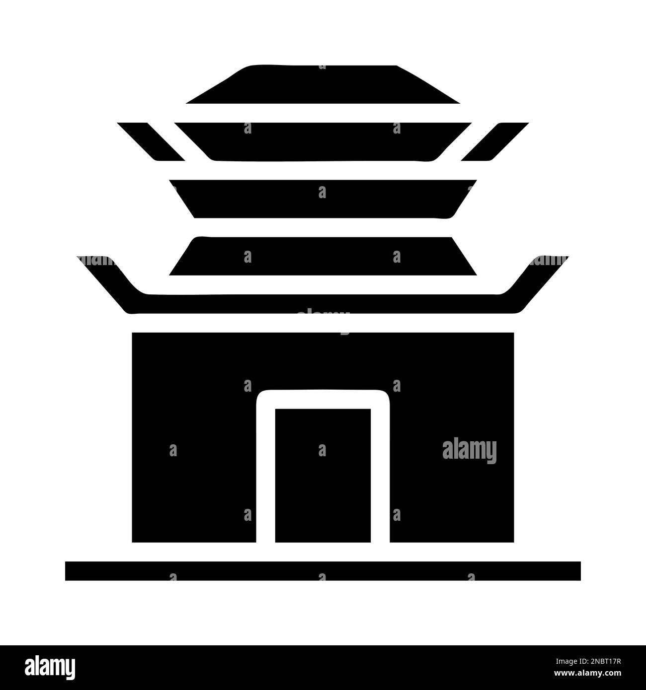 Pillar chinese temple Stock Vector Images - Alamy