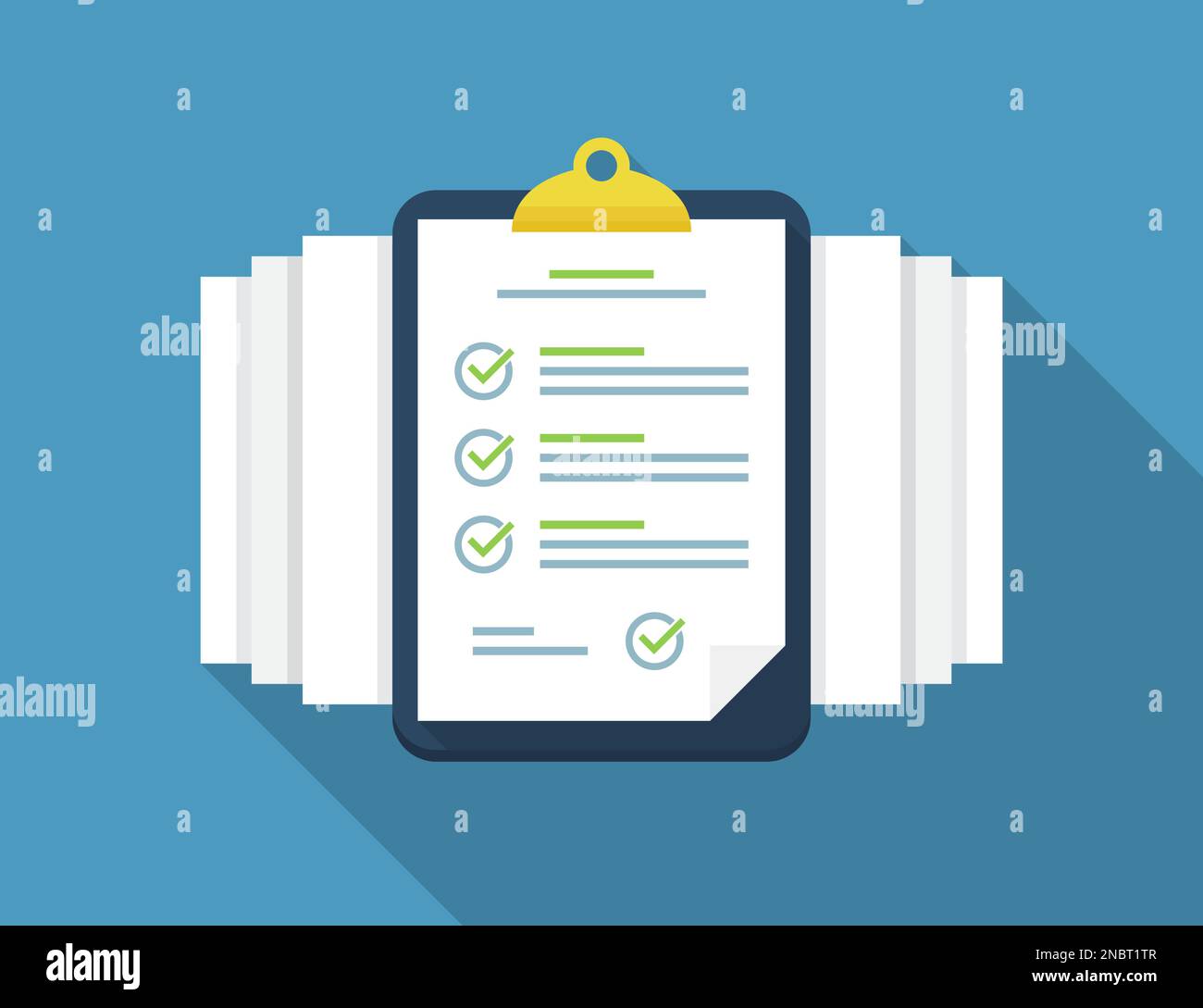 Choosing documents Stock Vector Images - Alamy
