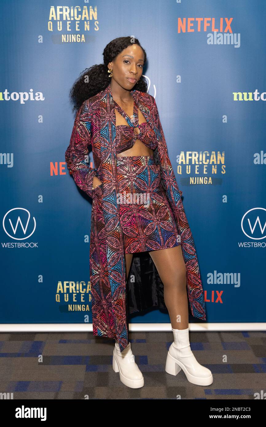 Marilyn Nnadebe arrives at the Netflix UK Screening of African Queens ...