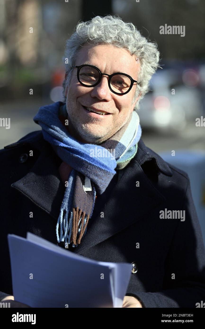 Brussels, Tuesday 14 February 2023. Brussels region Minister Alain ...