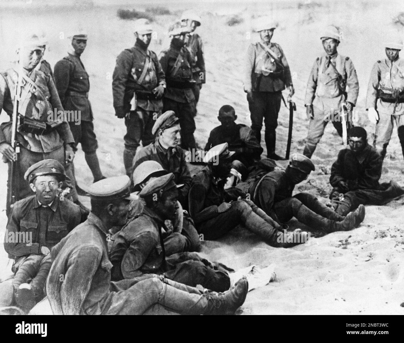 Prisoners, Russians and Mongols of the Mongol People’s Republic, have ...