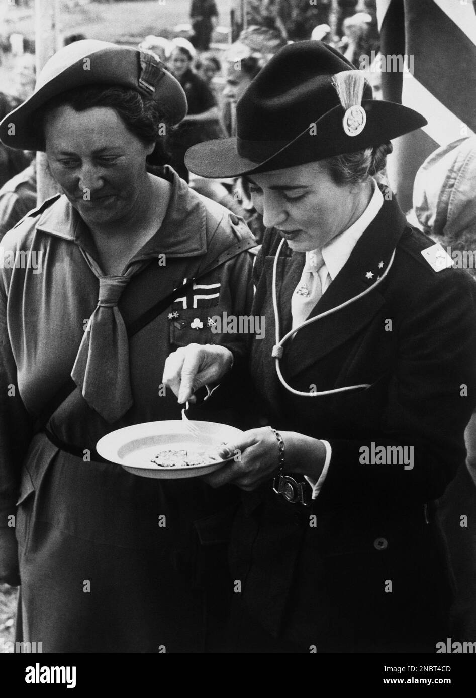 Crown Princess Ingrid of Denmark is spending two days in camp at Aarhus ...