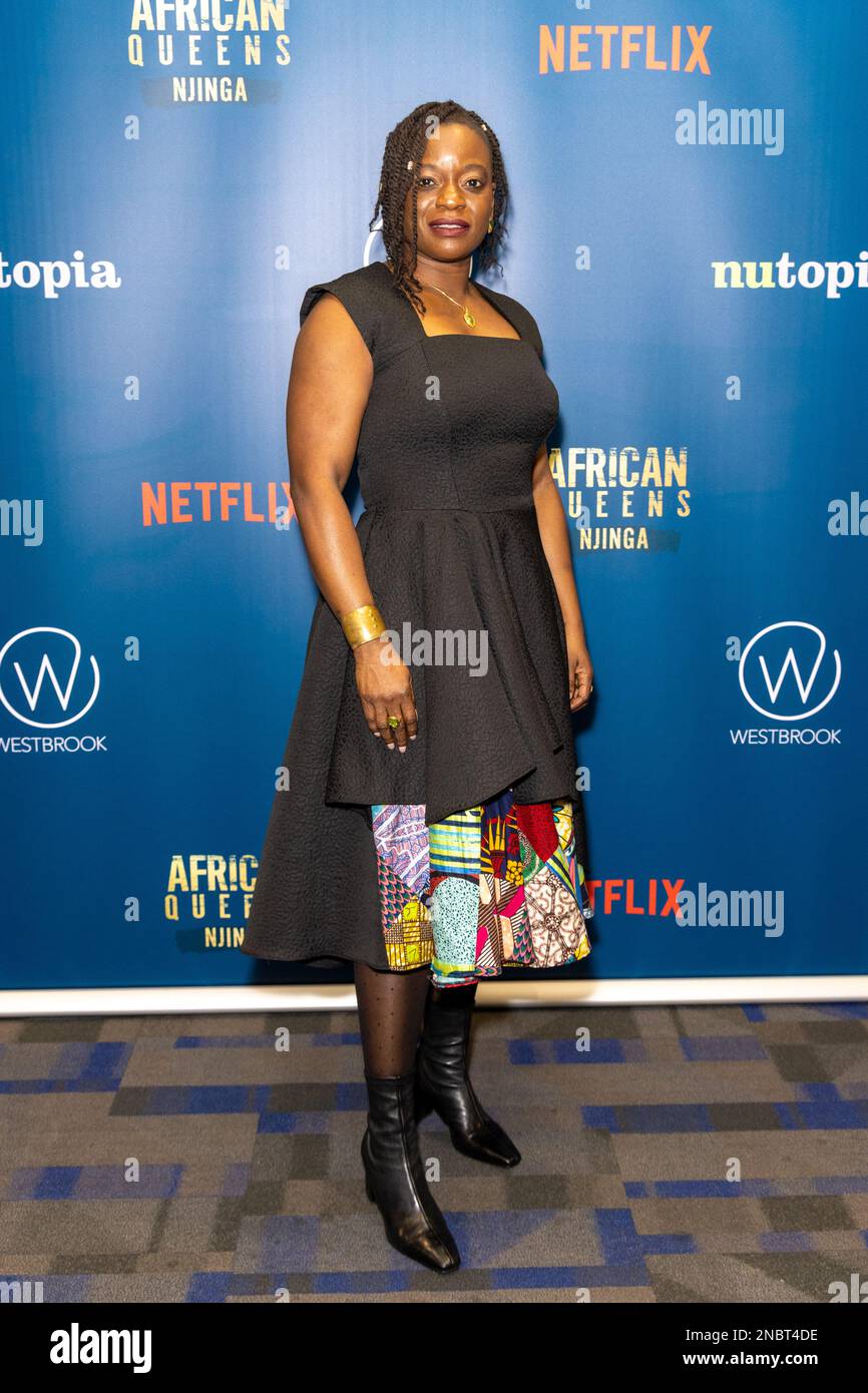 NneNne Iwuji-Eme arrives at the Netflix UK Screening of African Queens ...