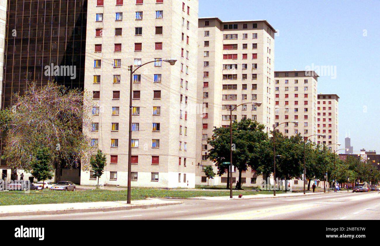 FILE - In this May 28, 1999 file photo, some of the buildings of the ...