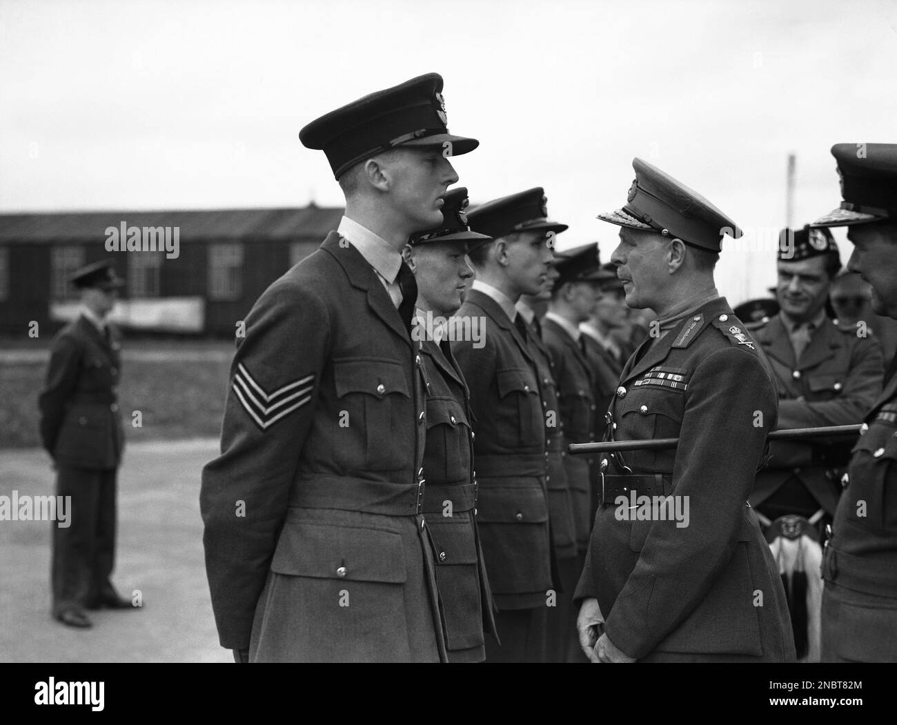 Viscount John Gort, Chief of the Imperil General Staff flew to Cranwell ...