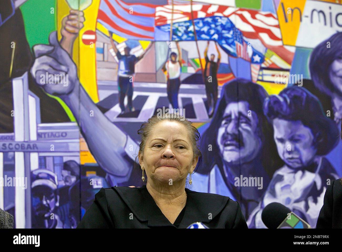 Ana Alicia Giron, the grandmother of 8-year old migrant Veronica Giron ...